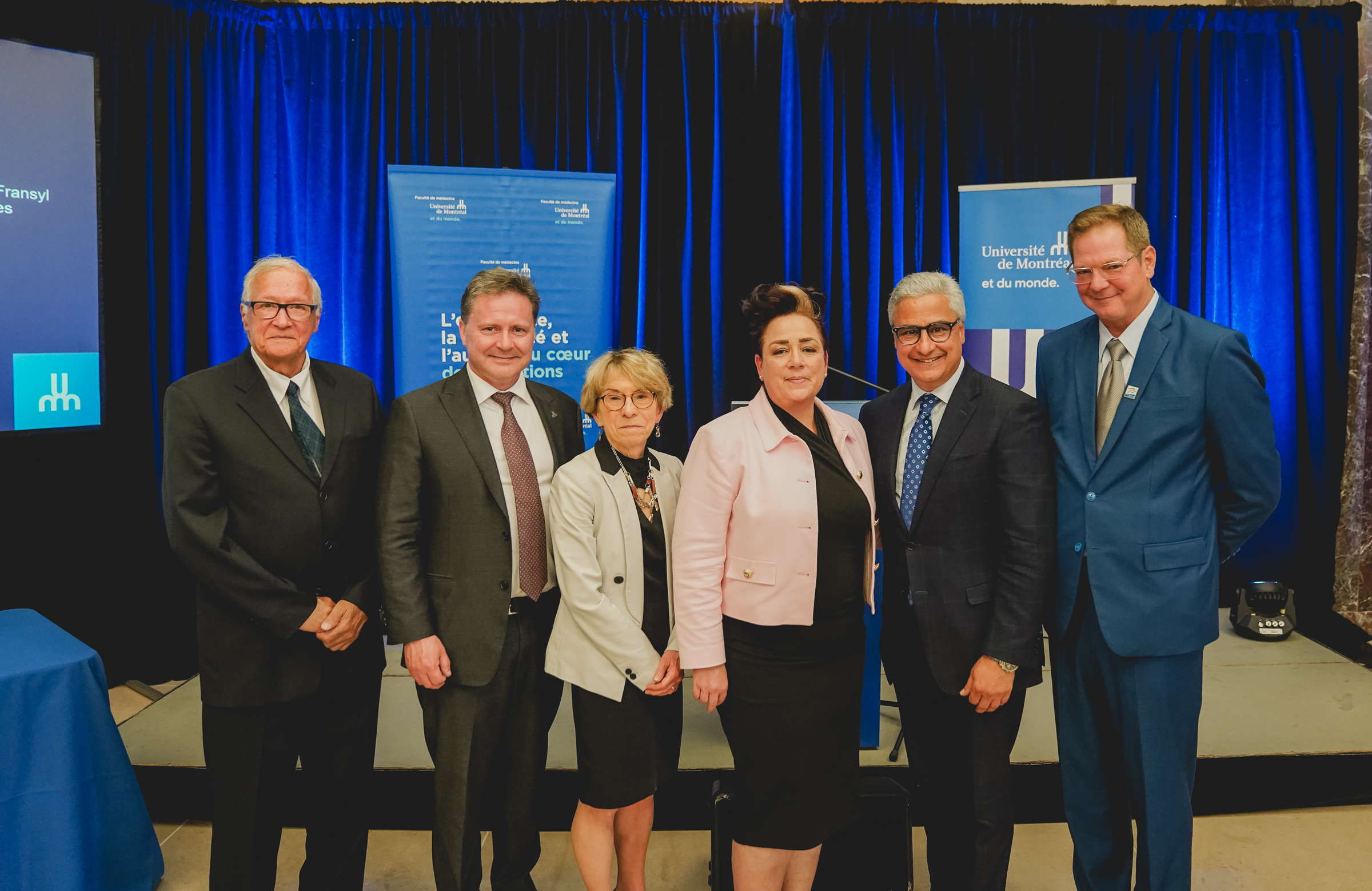 Lancement de la Chaire Famille Régis Morissette-Fransyl de chirurgie ...